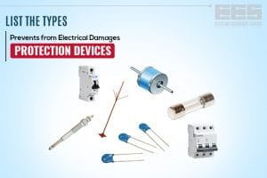 Types Of Protection Devices That Prevents From Electrical Damages